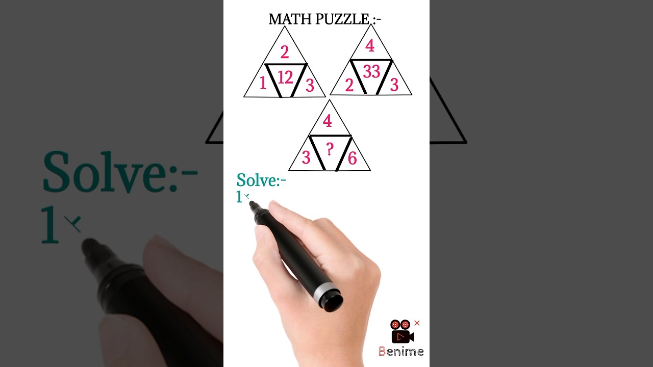 Math Puzzle 159 Solve #shorts - YouTube