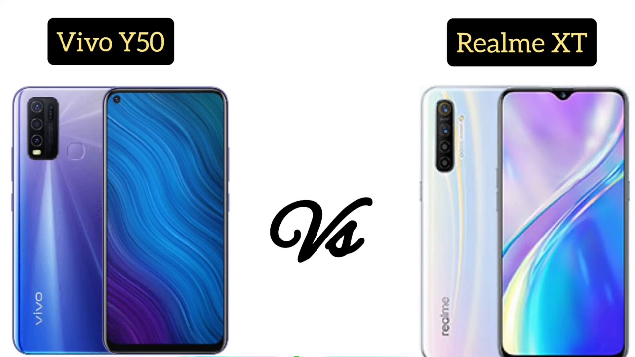 Vivo Y50 Vs Realme XT me comparison - YouTube