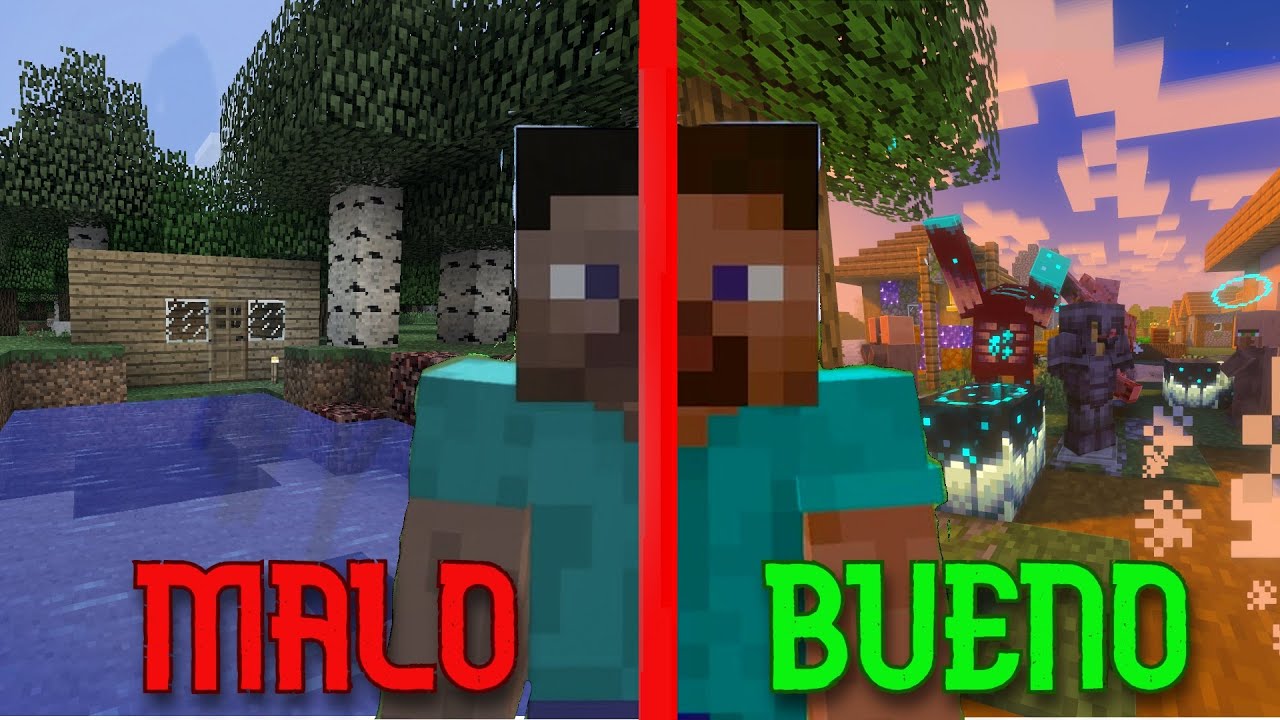 MINECRAFT Y EL DESAFIO DE ADAPTARSE AL CAMBIO!!! | Minecraft clásico vs ...