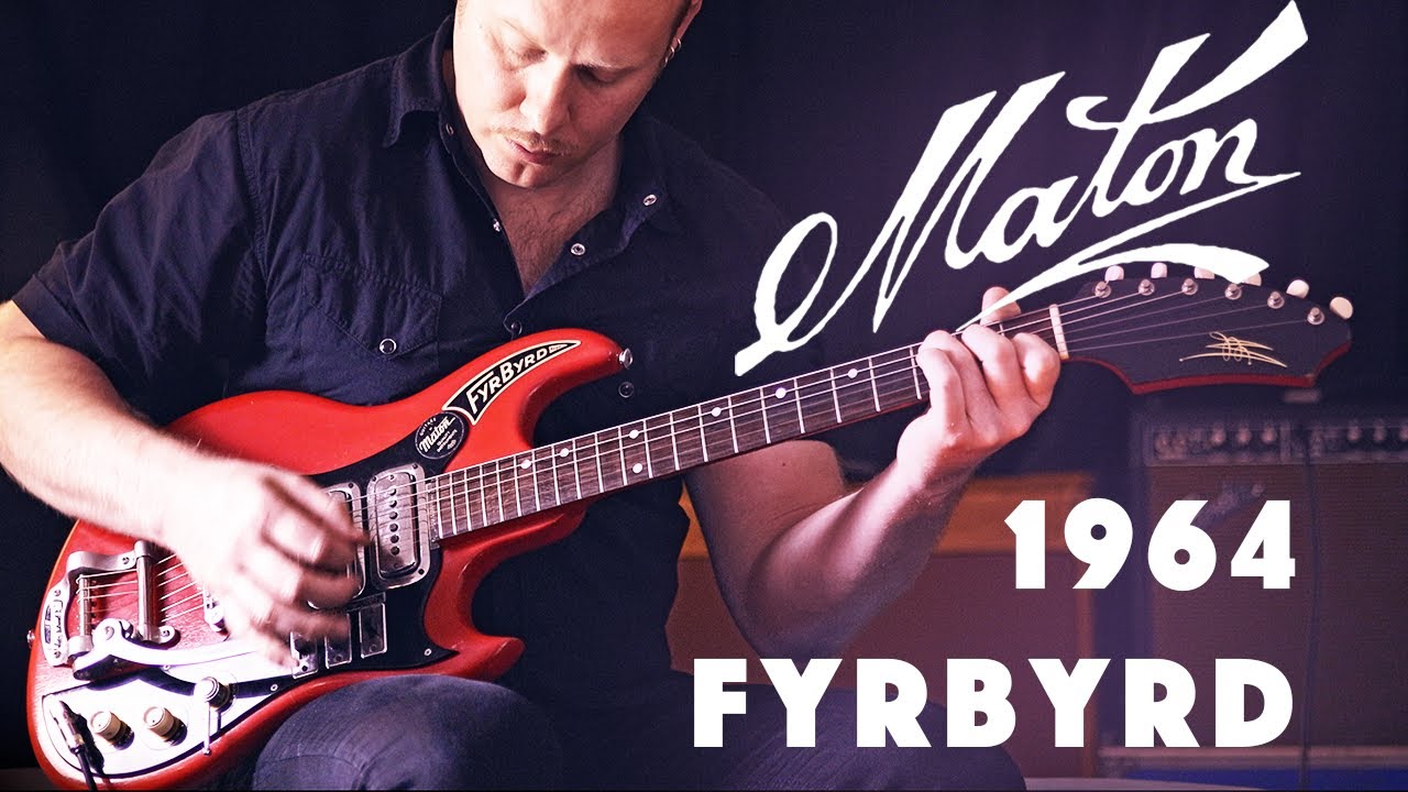 Vintage Original 1964 Maton Fyrbyrd - Vintage Surf Tones - YouTube