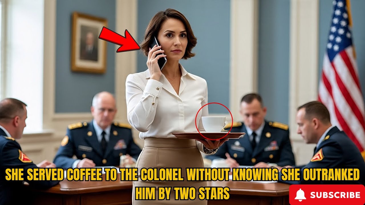 She Served Coffee to the Colonel — Without Knowing She Outranked Him by ...