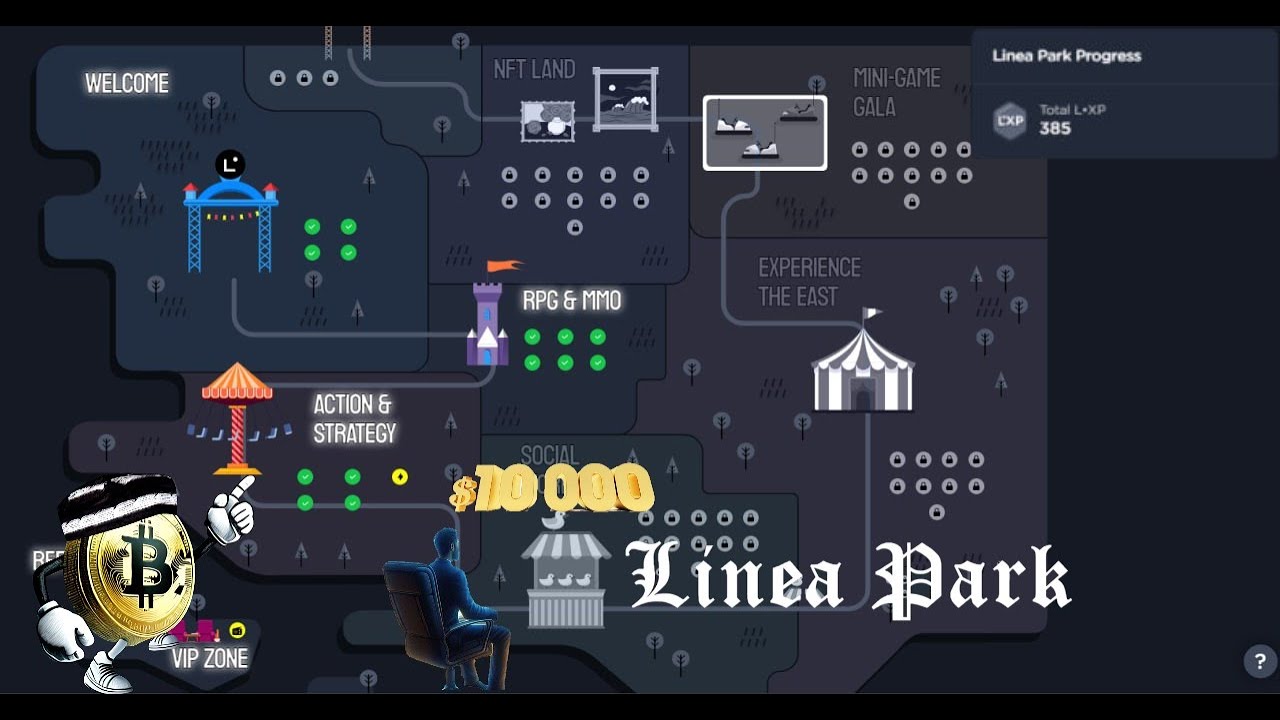 Linea Airdrop | Linea Park Week 2 + 150 LXP - YouTube