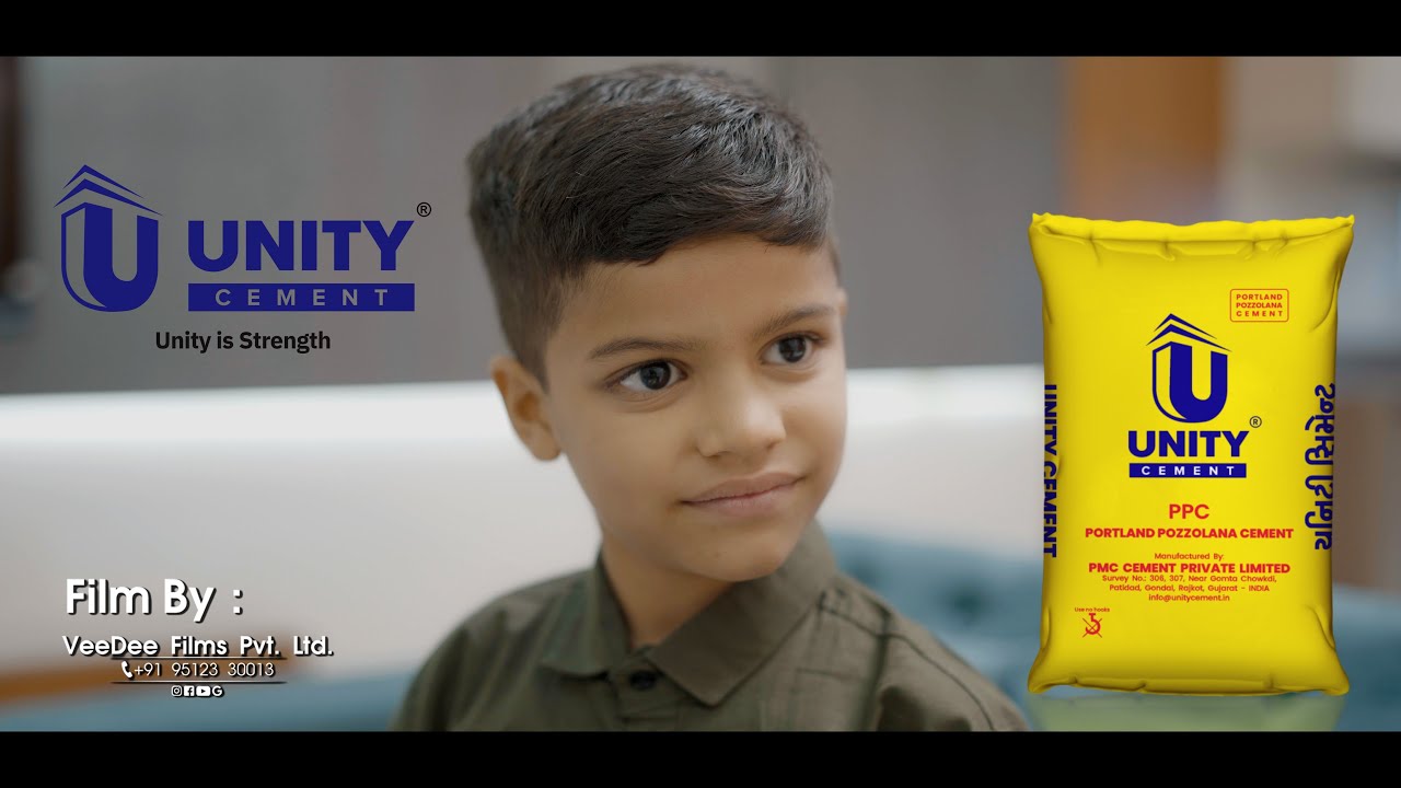 UNITY CEMENT | TVC | AD FILM 🎬 | Created by VEEDEE FILMS +91 95123 ...