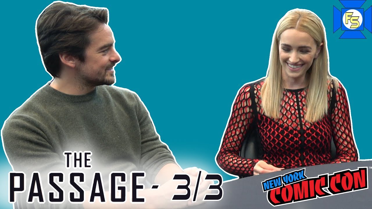 THE PASSAGE - Vincent Piazza and Brianne Howey at NYCC 2018 3/3 - YouTube