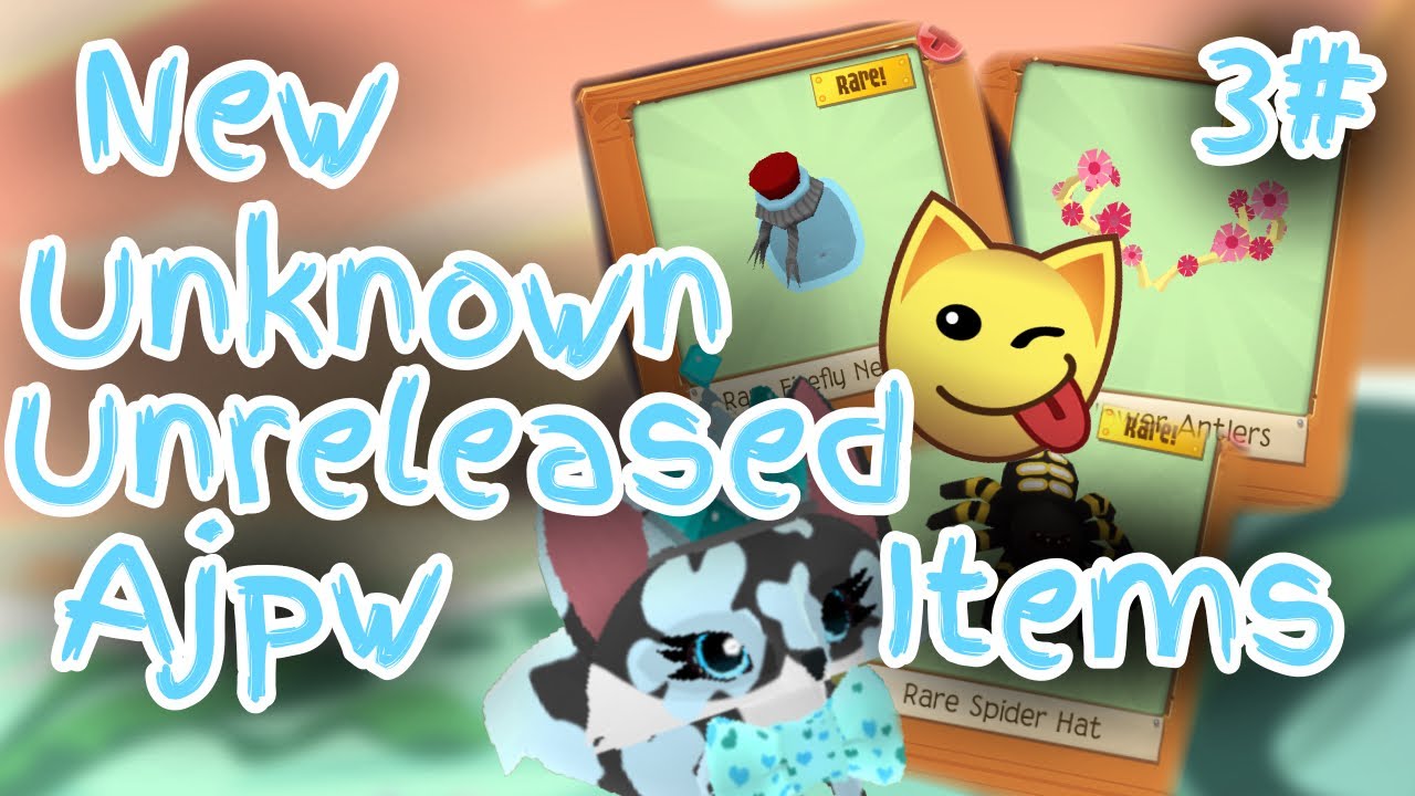 New unreleased unknown AJPW ITEMS 3# animal jam play wild | animaljam ...
