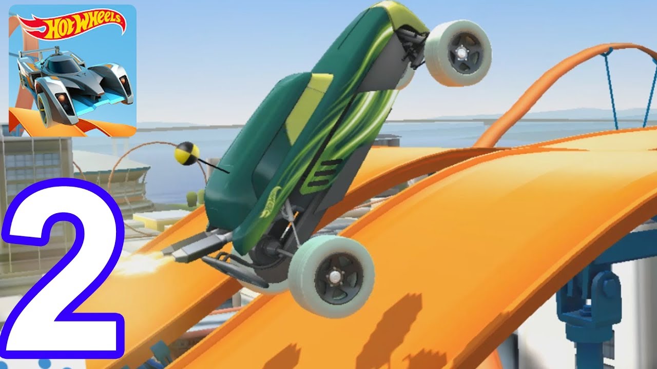 Hot Wheels: Race Off - Gameplay Walkthrough Part 2 - Level 2 (iOS ...