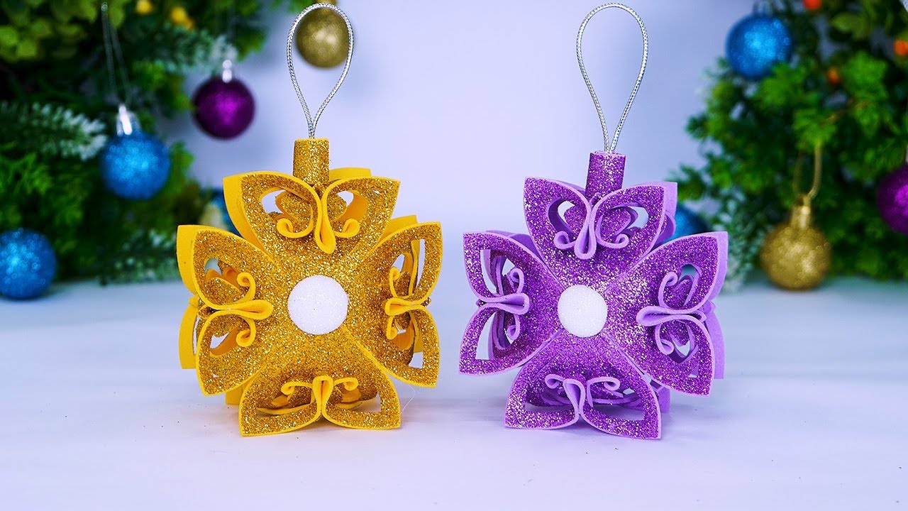 Christmas Tree Decorations Ornaments🎅Xmas Craft Ideas🎄Adornos Navideños ...