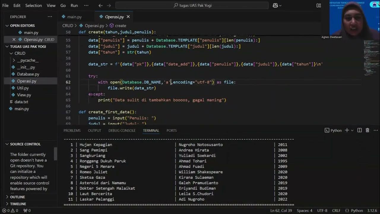Bahasa Pemrograman CRUD - YouTube
