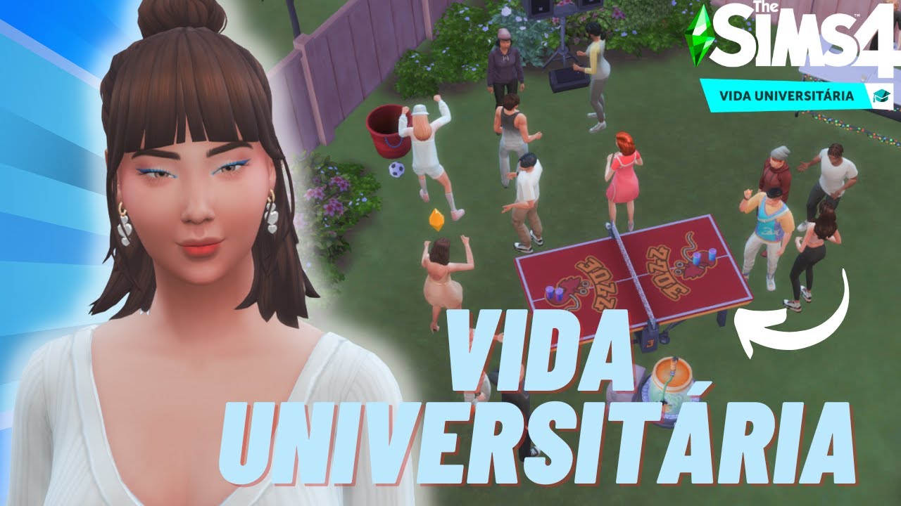 NOVA SÉRIE: VIDA UNIVERSITÁRIA | The Sims 4 | EP 01 - YouTube
