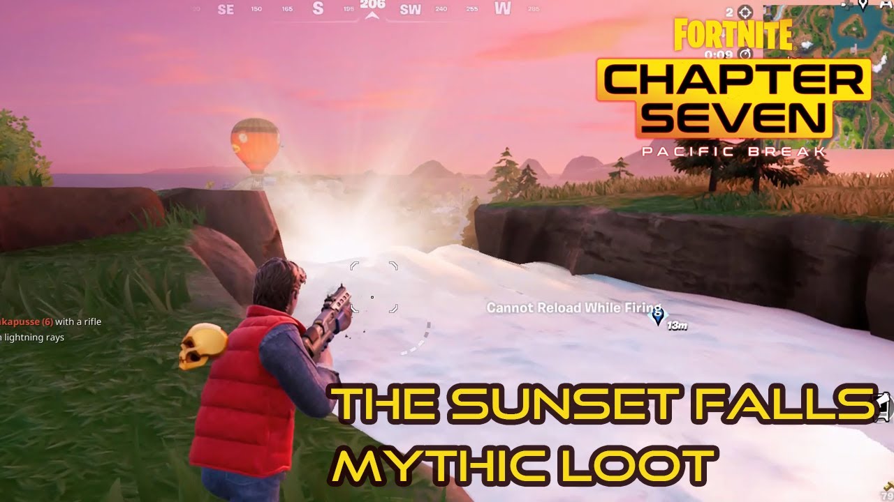 Fortnite Sunset Falls Secret: How to Trigger the Golden Waterfall & Get ...