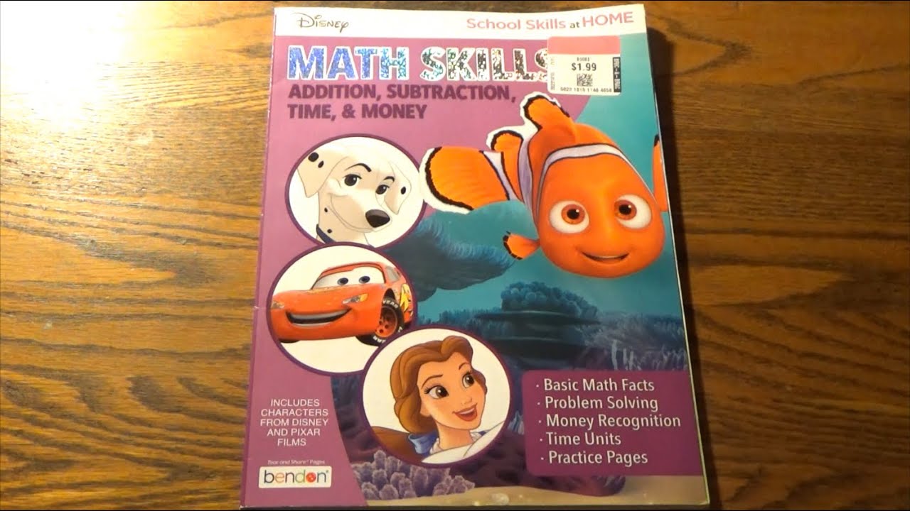 Mickey + Minnie = the Disney Math Skills Book by Bendon Publishing ...