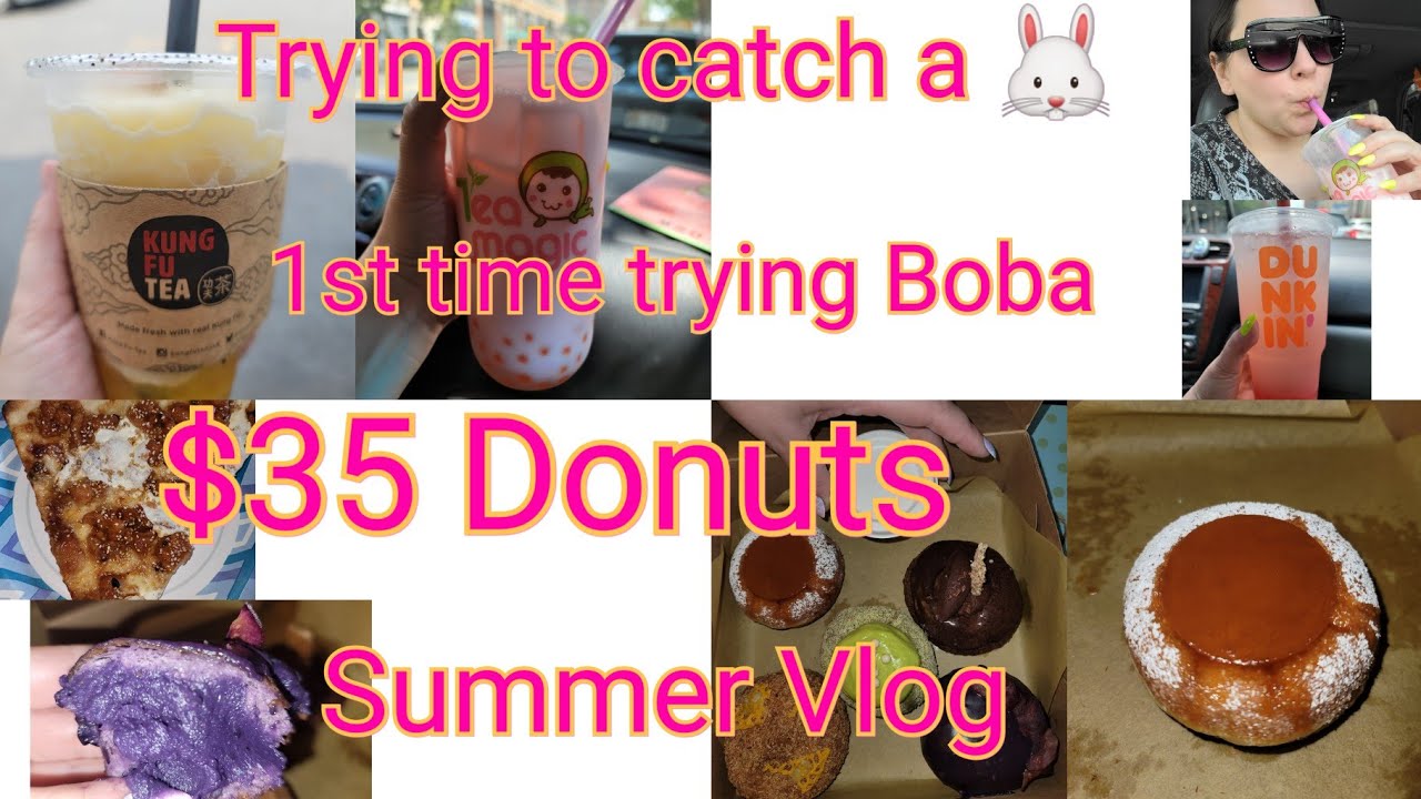 Summer Vlog - Manhattan, Boba Tea , Food , Chat etc - YouTube