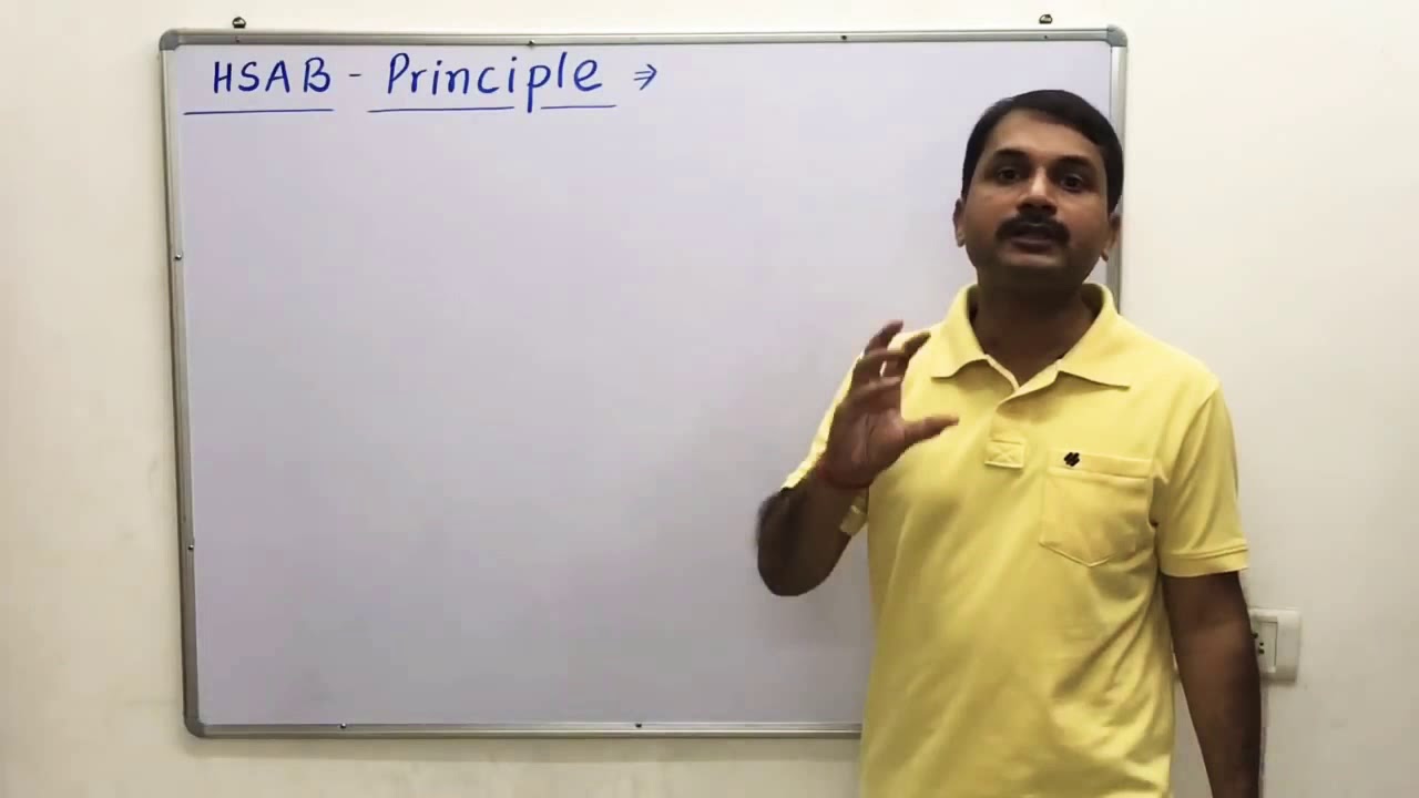 HSAB CONCEPT | Inorganic Chemistry | 5th Sem | R.R. College, Alwar ...