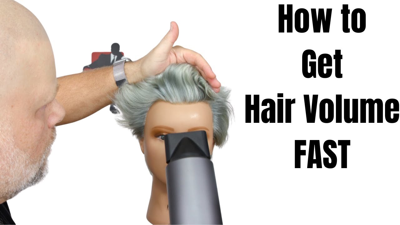 How to Get Hair Volume Instantly - TheSalonGuy - YouTube