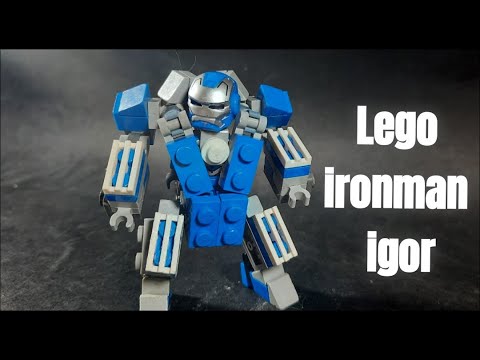 LEGO IGOR (iron man mark 38) - YouTube