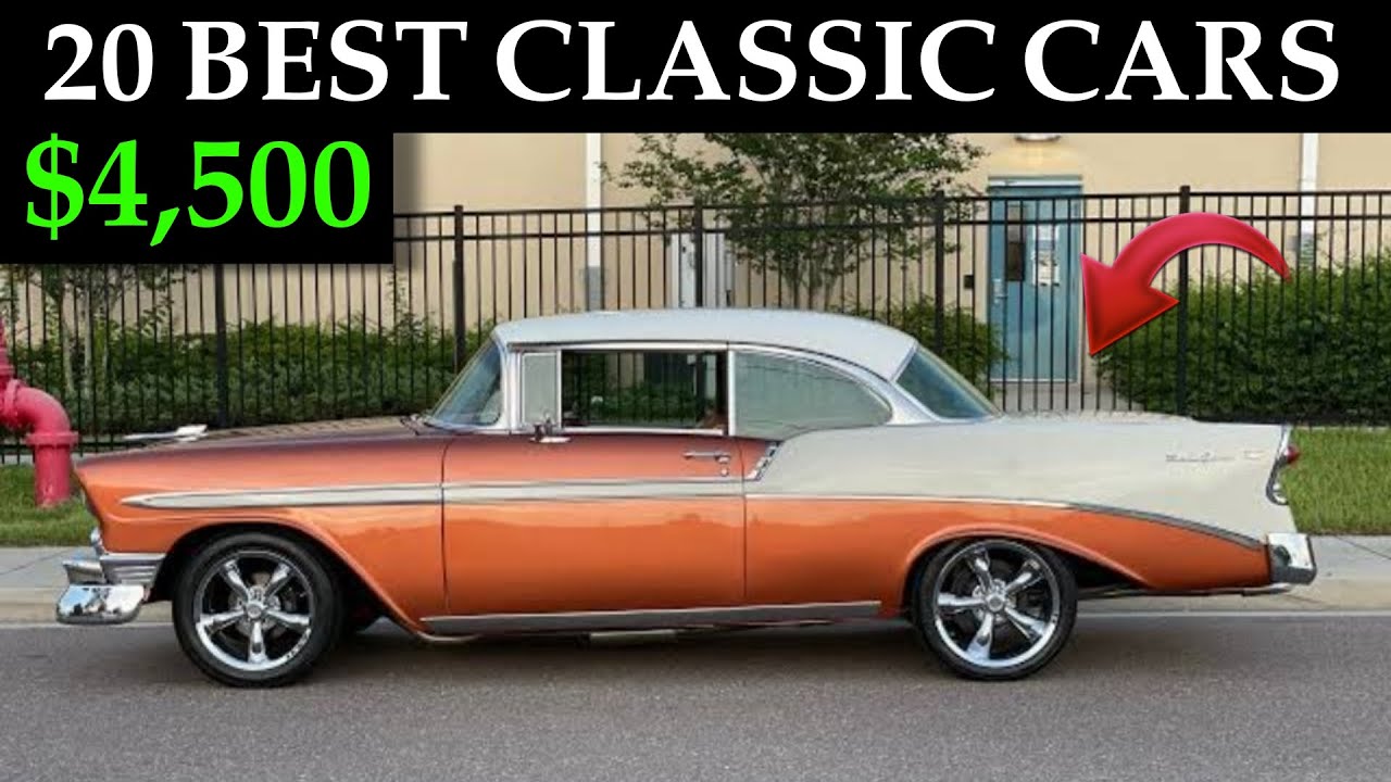 15 Classic Cars Under $10K: Drive Ready or Restored Classics You Can't ...