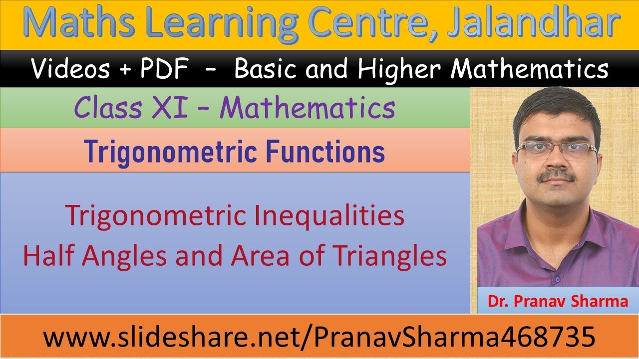Class 11_ Chapter 3_Trigonometric Functions (trigonometric inequalities)_Lecture 14 - YouTube
