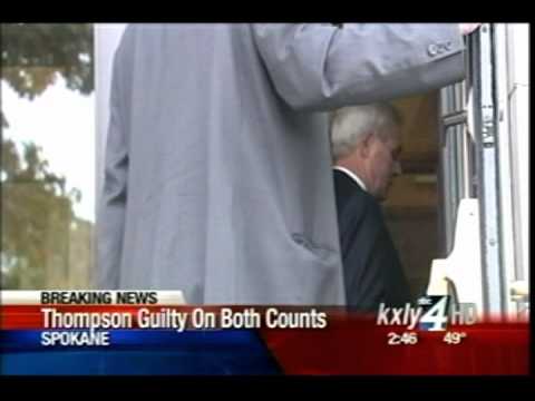 Jury Finds Thompson Guilty On Both Counts - YouTube