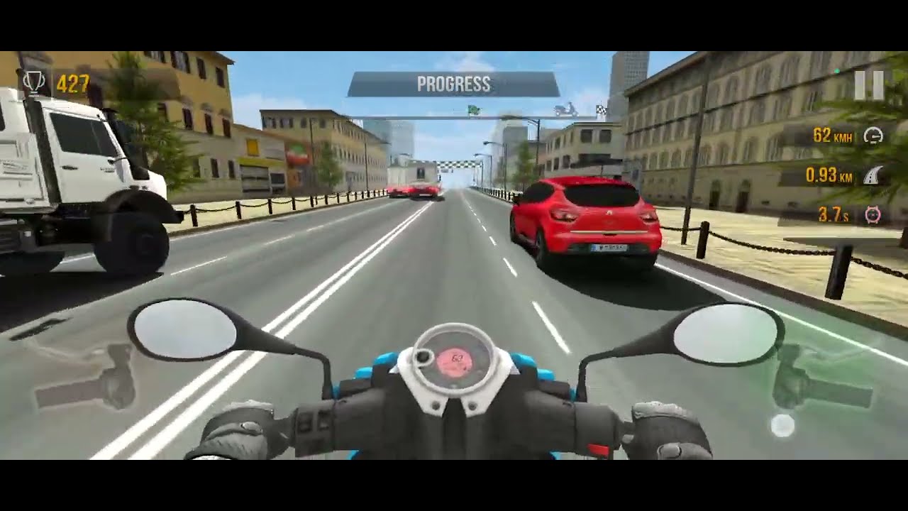 racing video driving the fastest motorbike in traffic rider play game ...