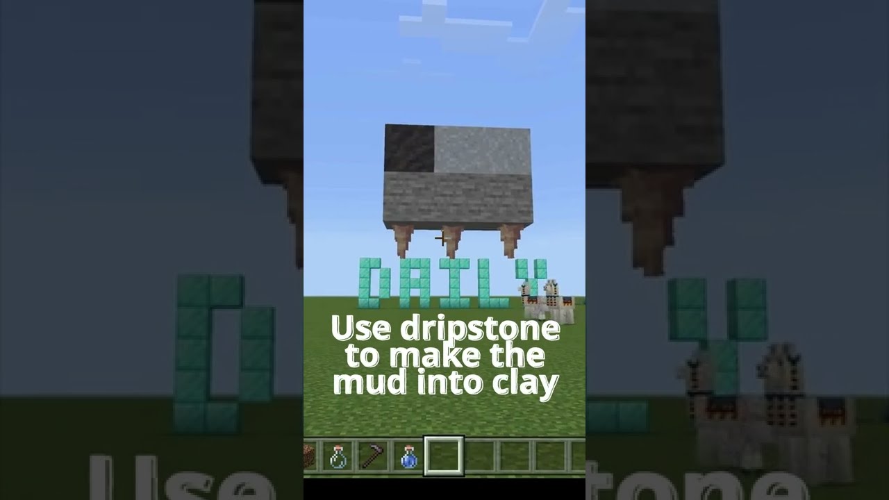 Minecraft 1.19 How to Make Clay For Building a House! (Using Mud from ...