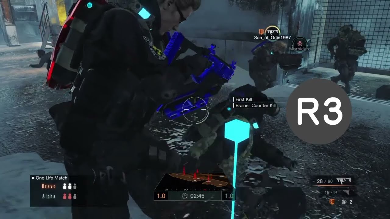 Umbrella Corps (PS4) - Online Melee Counters - YouTube