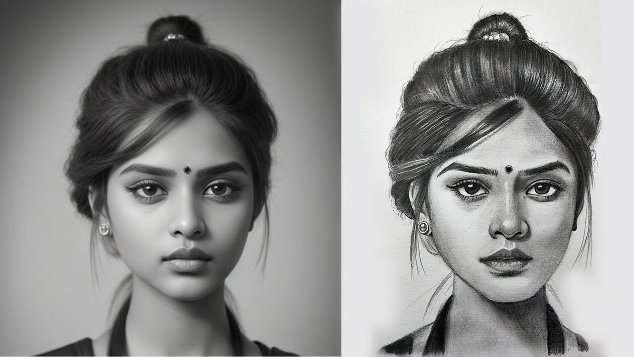 Master the Art of Realistic Face Drawing: Step-by-Step Guide - YouTube