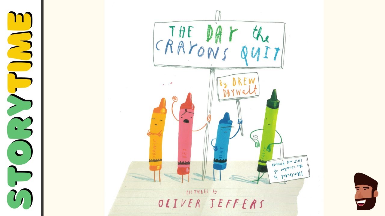 The Day The Crayons Quit by Drew Daywalt (Read Aloud) | Storytime with ...