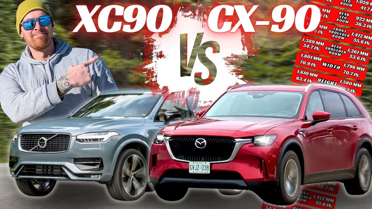 Volvo XC90 vs Mazda CX-90: YOU MIGHT BE HERE BY MISTAKE! (LUXURY SUV ...