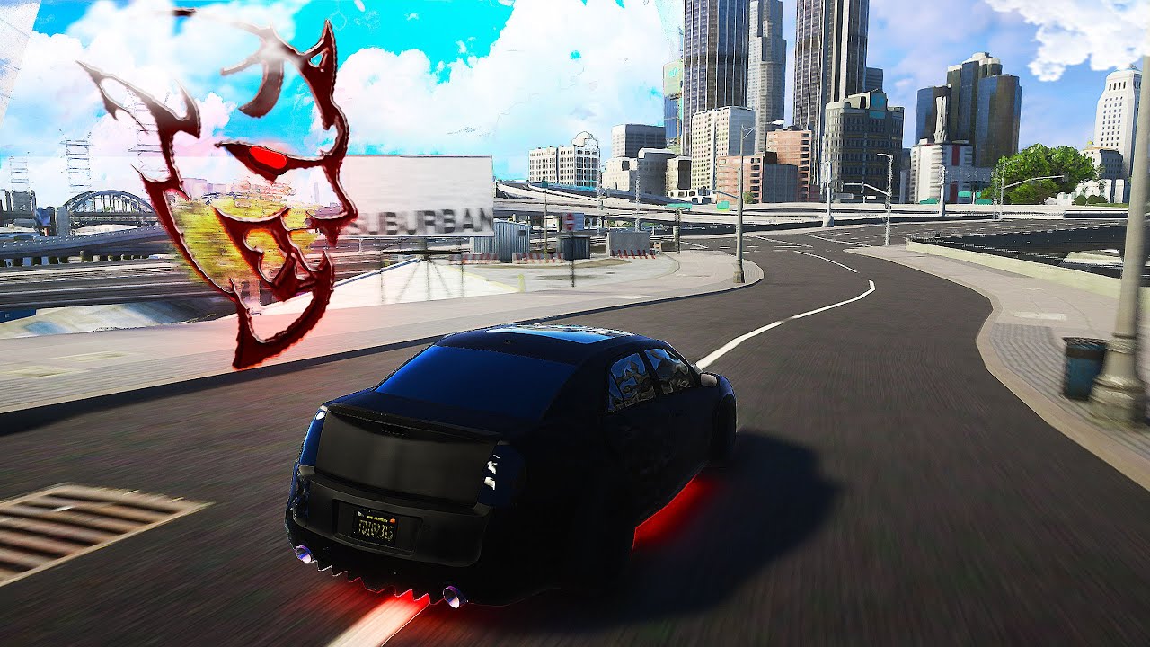 I WENT ON A CHASE IN A MURDERED OUT DEMON CHRYSLER 300 | GTA 5 RP - YouTube