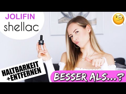 Jolifin SHELLAC (Gellack) Haltbarkeit und Entfernen | Nails »Lalalunia«