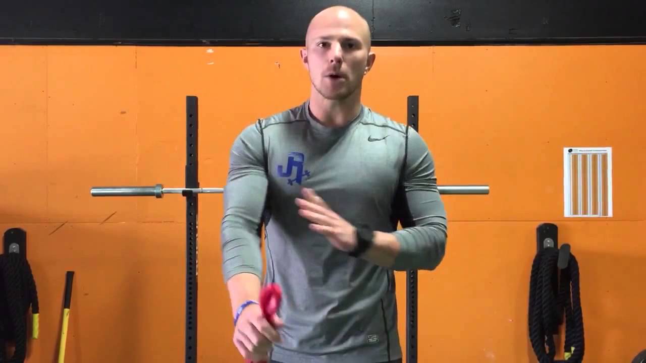 Functional Training: Build Strength with Elastic Band Push-ups - YouTube