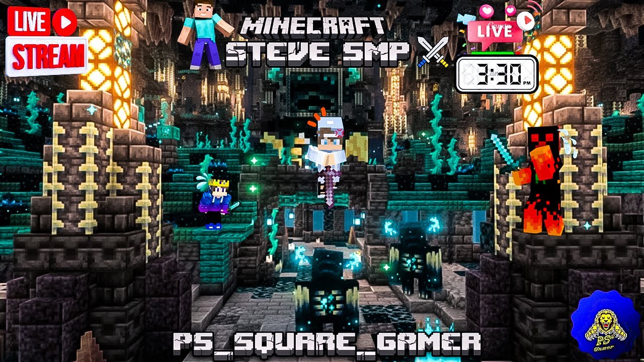 Exploring Ancient City in Minecraft Steve SMP Part - 2 | #minecraft # ...