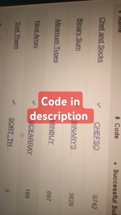 TODAY CODECHEF SOLUTIONS || CODECHEF STARTERS 163 SOLUTIONS FREE - YouTube