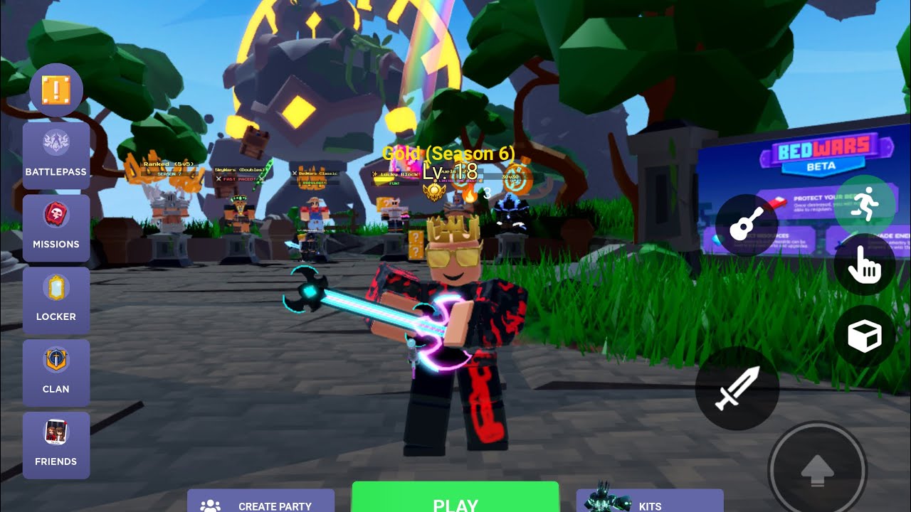 How to ALWAYS win Roblox Bedwars! - YouTube