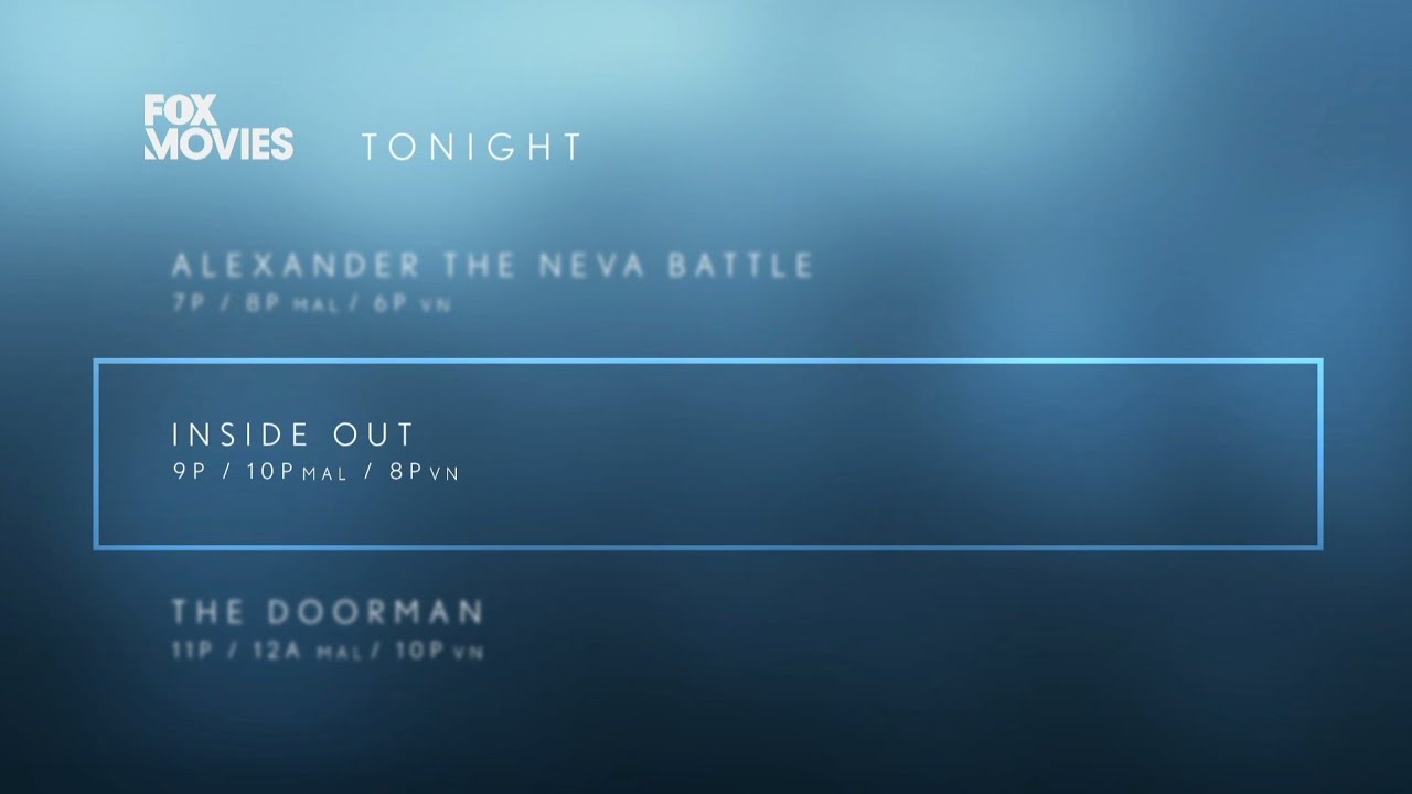 FOX Movies: Tonight Schedule [FANMADE] - YouTube