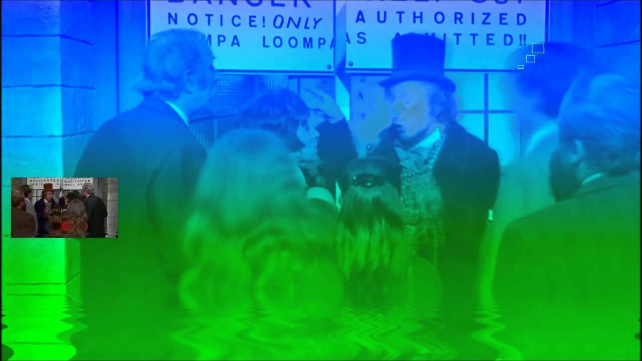 willy wonka tunnel trip into the lab dubstep - YouTube