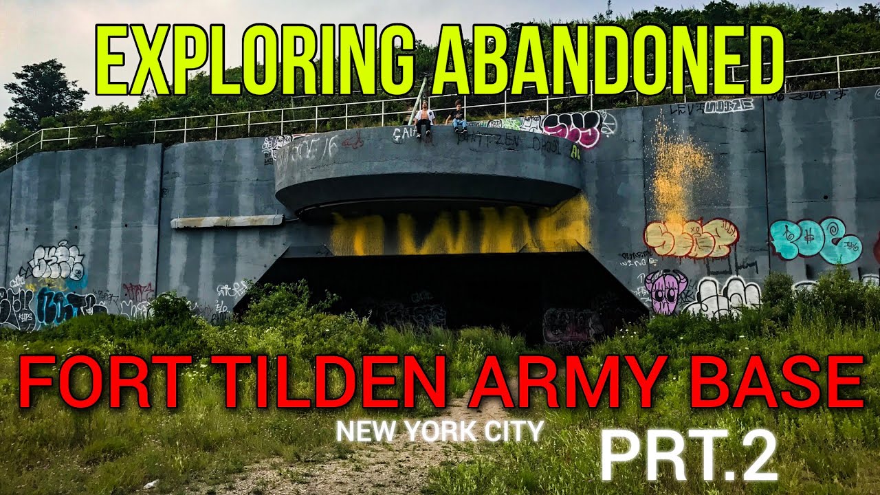 Abandoned FORT TILDEN NY Army Base ! Pt.2 - YouTube