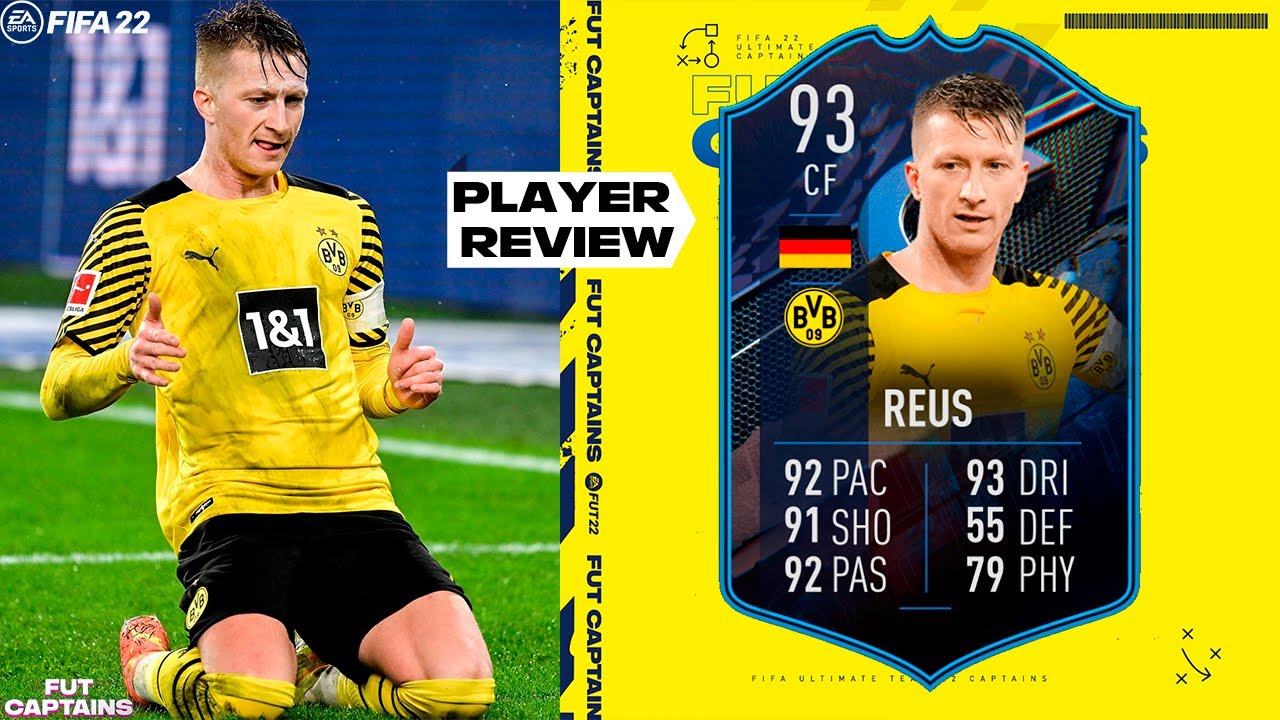 MARCO REUS FUT CAPTAINS ES OTRO NIVEL 🔝 – Review 🔍 – FIFA 22 - YouTube