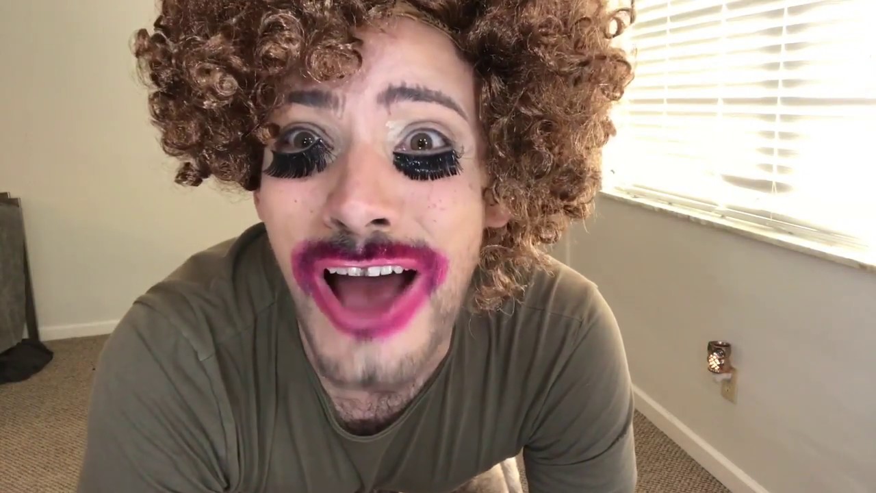 First Time in Drag Butch Milk Queen Boyfriend - YouTube