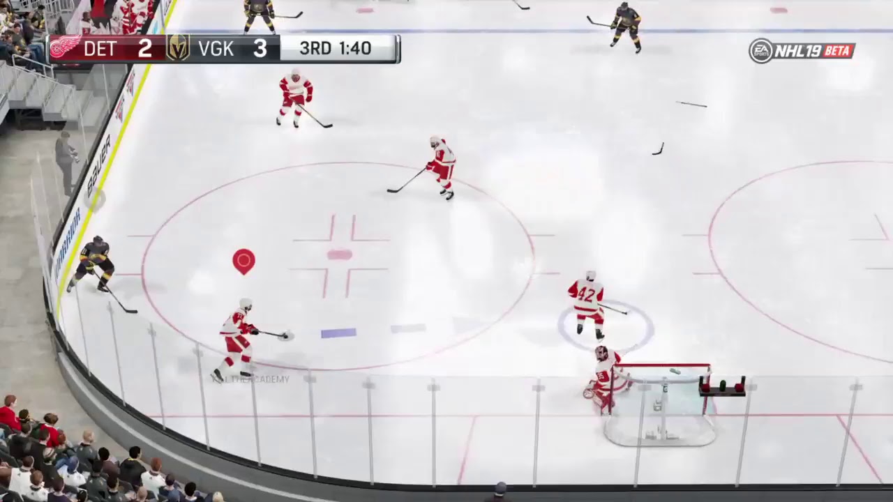 NHL 19 PS4 Beta Gameplay - YouTube