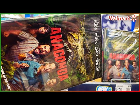 Anaconda 2025 Movie 4K Blu-ray Steelbook Walmart Hunt