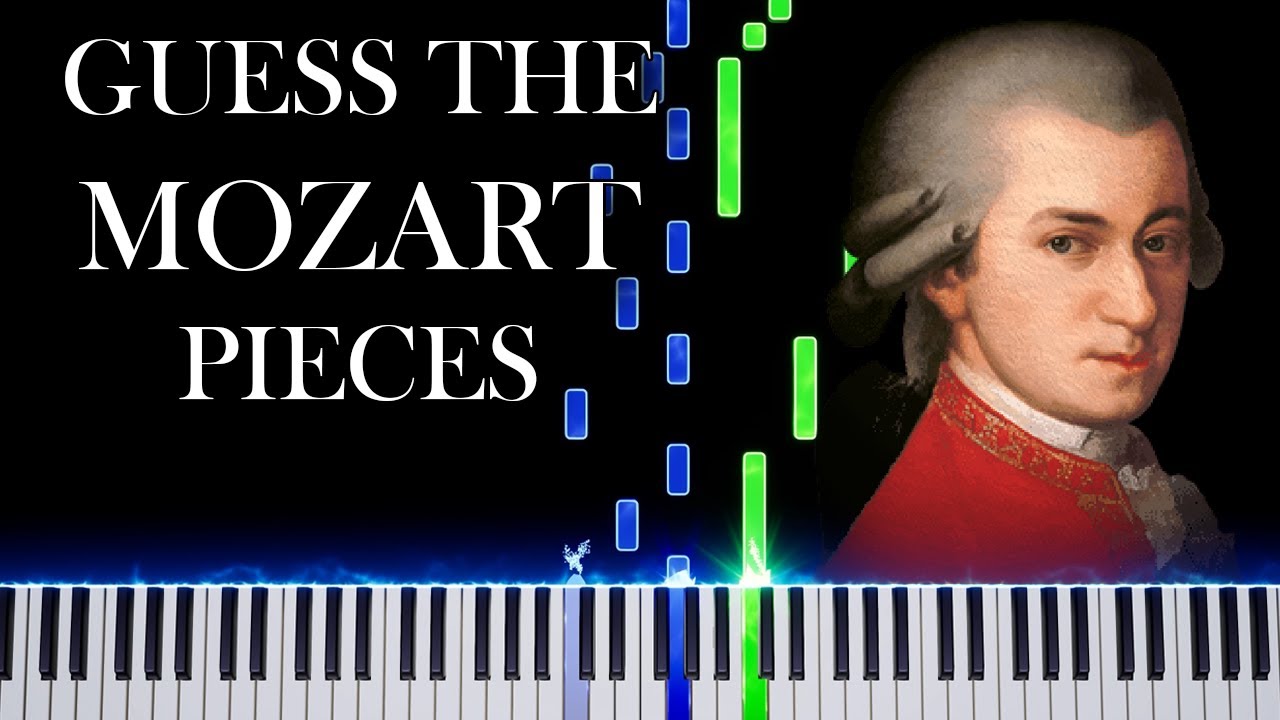 Guess the 25 Mozart Pieces (Piano Quiz) - YouTube
