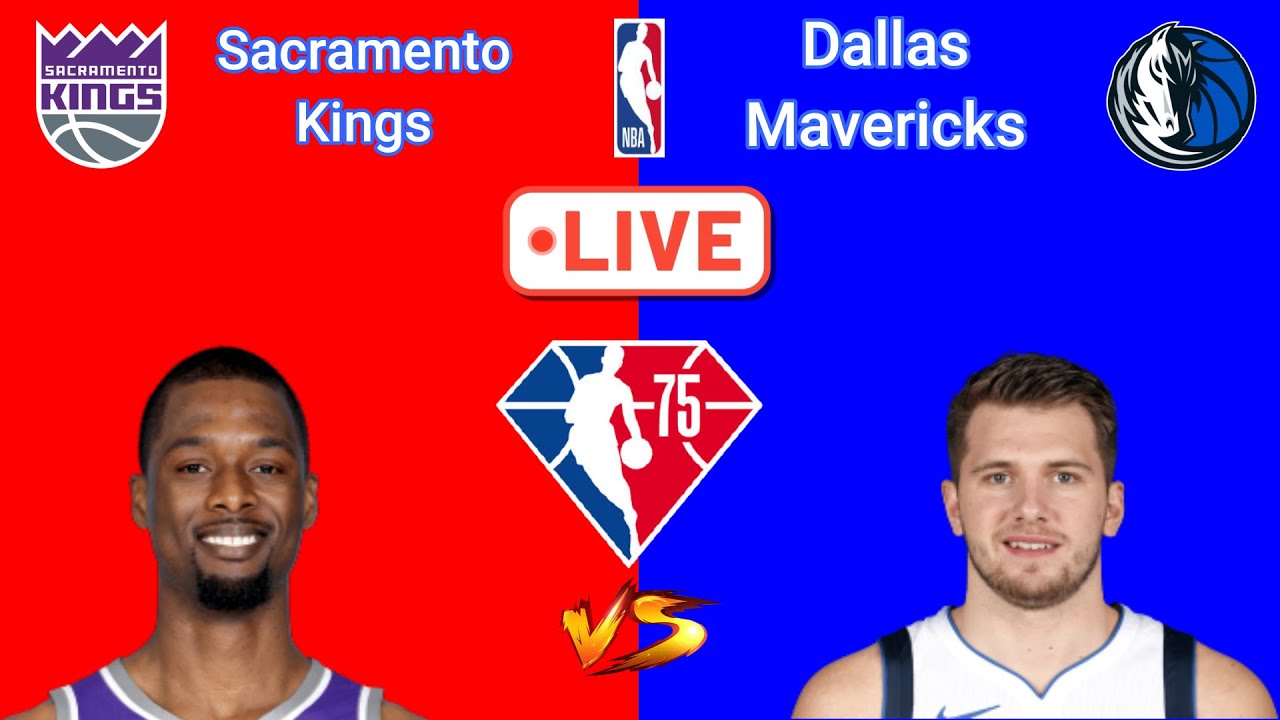 Dallas Mavericks at Sacramento Kings NBA Live Scoreboard Play by Play ...