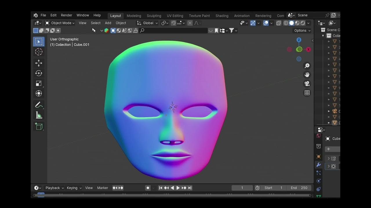 see you object from back to back (object mode -view -align view -align view to active -back ...