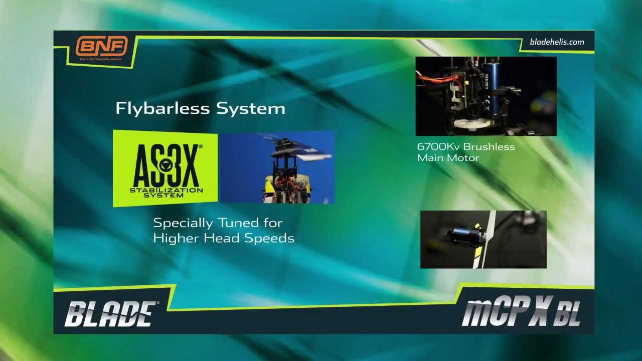 mCP X BL BNF by BLADE - YouTube