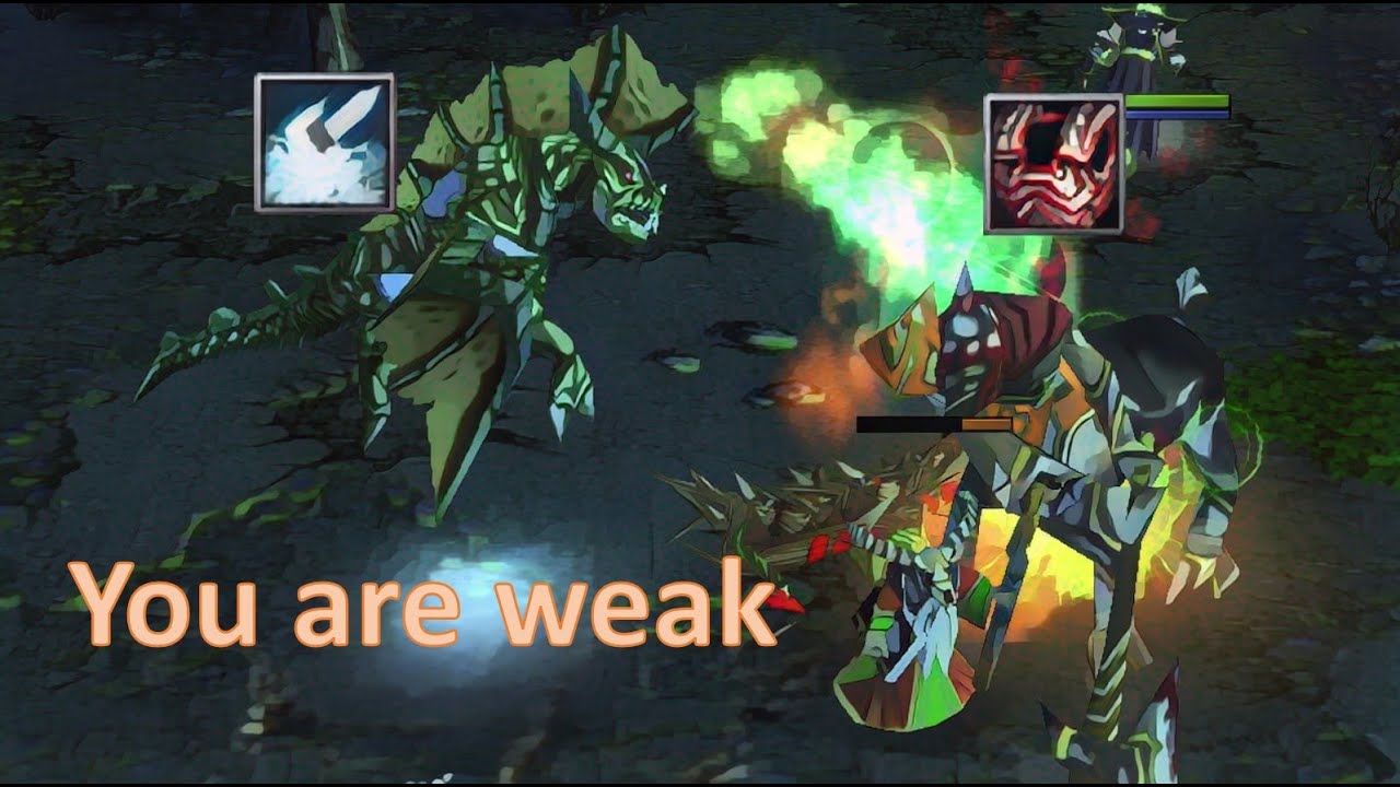 DOTA DRAGON KNIGHT | BEST TANK VS CENTAUR - YouTube