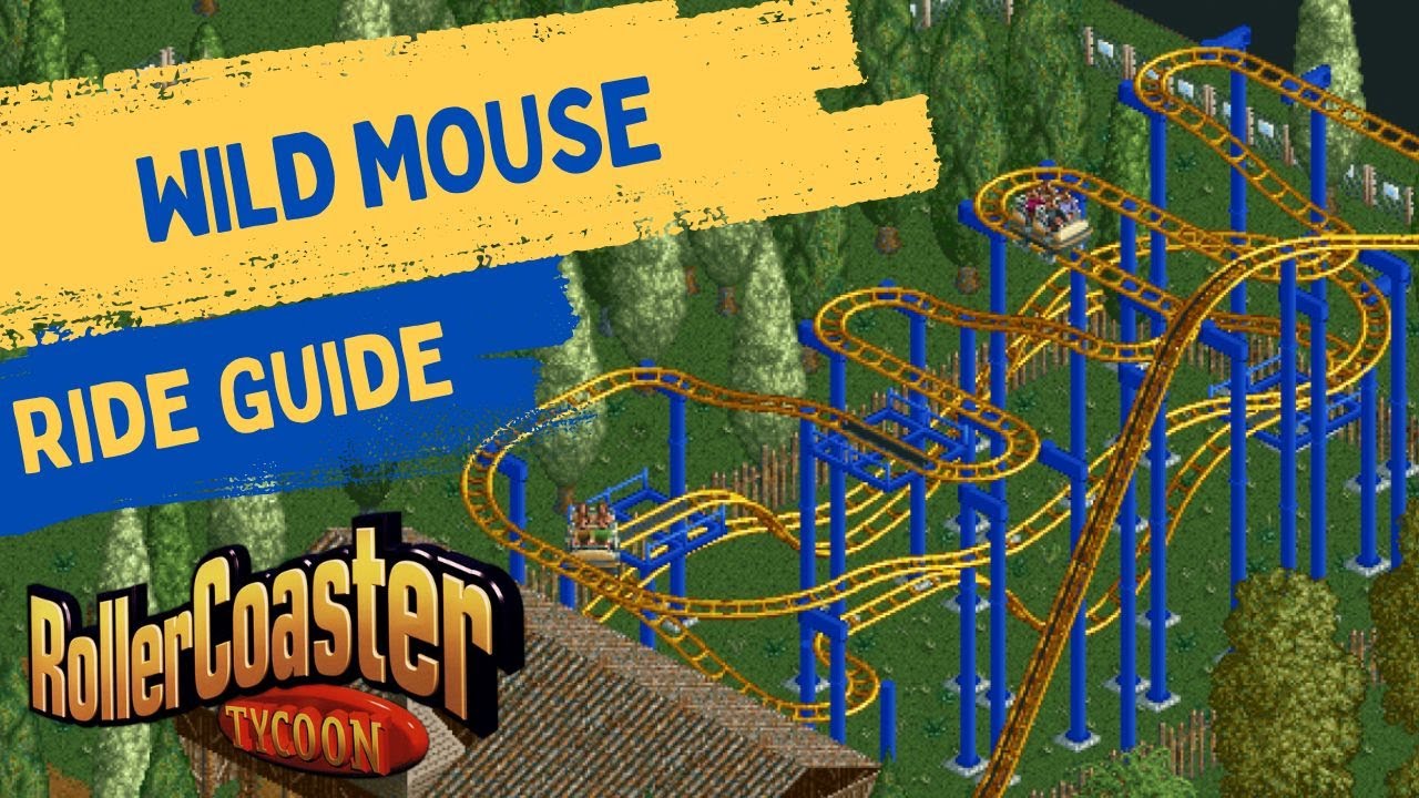 Wild Mouse Coaster | Rollercoaster Tycoon Classic Ride Guide - YouTube