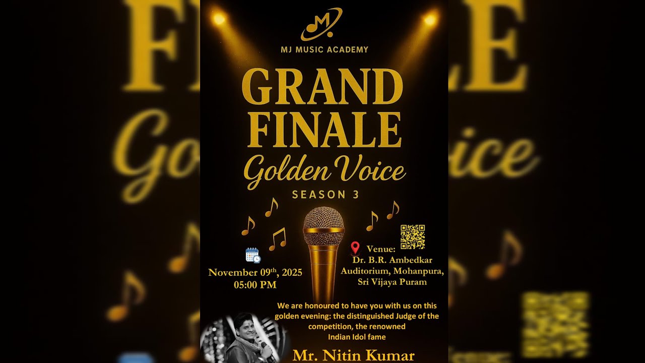 GRAND FINALE GOLDEN VOICE SEASON 3 IS ON LIVE AT DR. B.R.AMBEDKAR ...