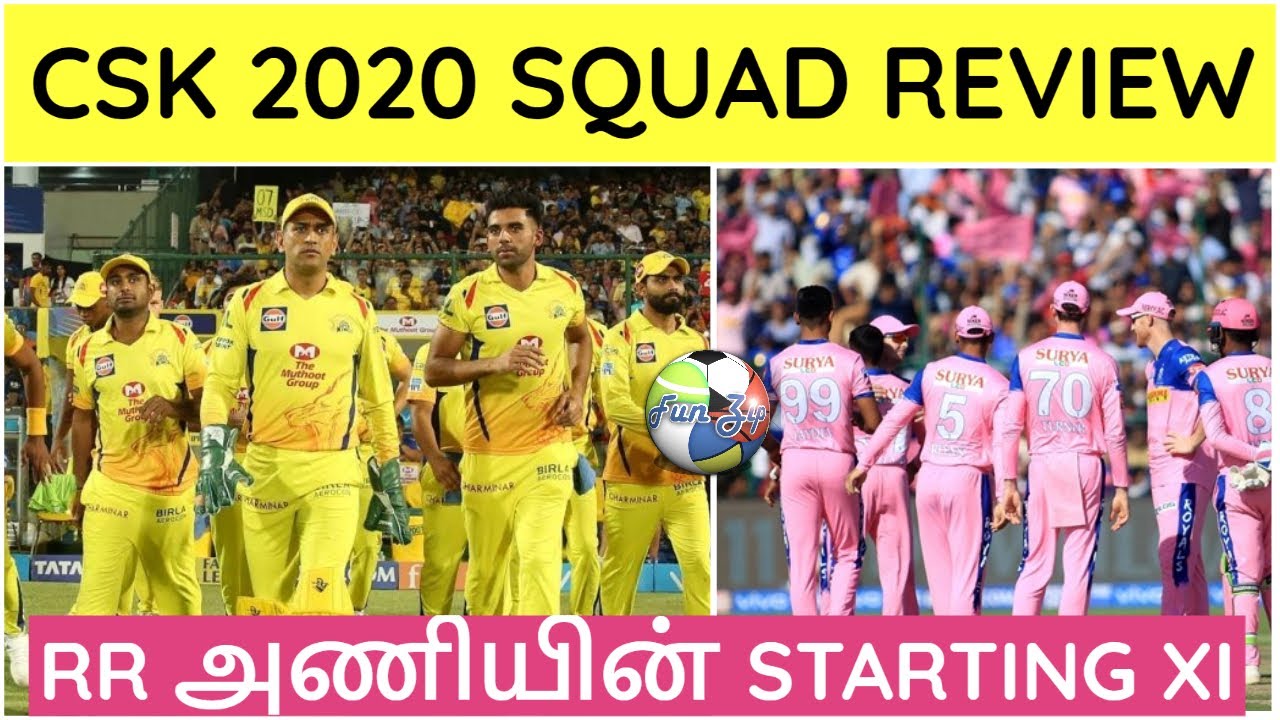 CSK 2020 Squad Review | Playing eleven Players list | IPL 2020 | IPL ...