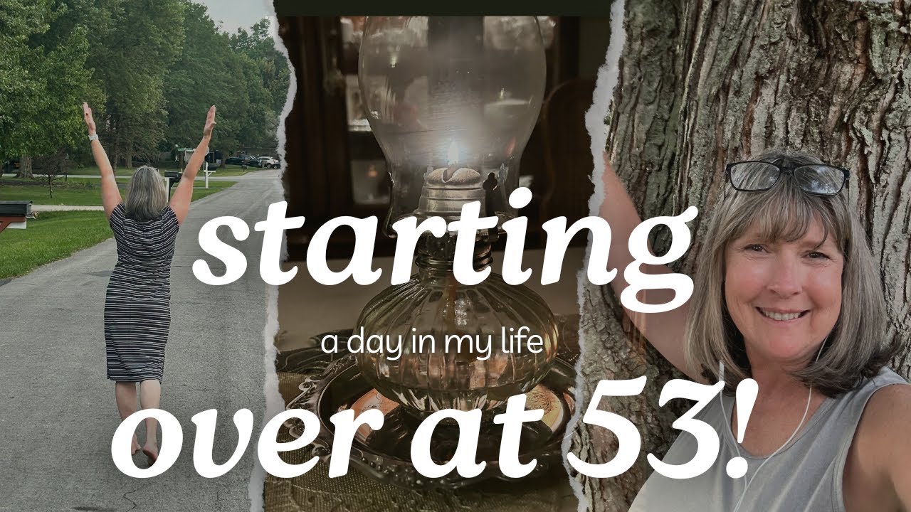 Frugal Living// Starting over at 53...it's different! - YouTube